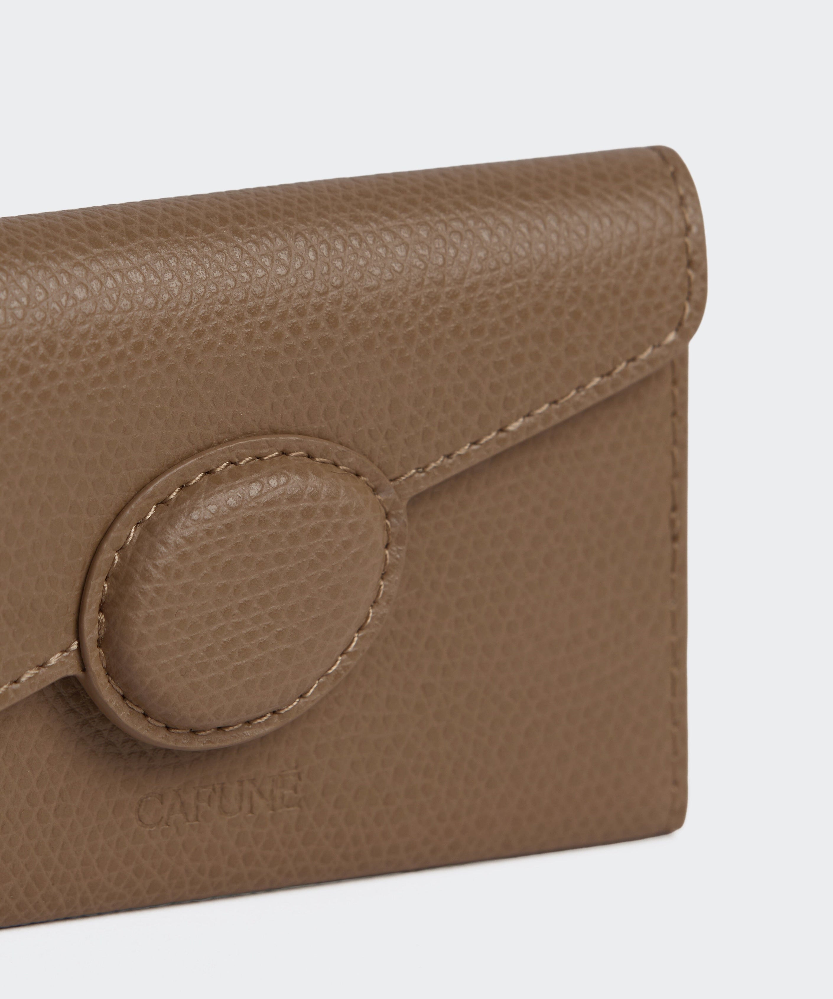 Cafuné カフネ - Basalt Card Case - Tan